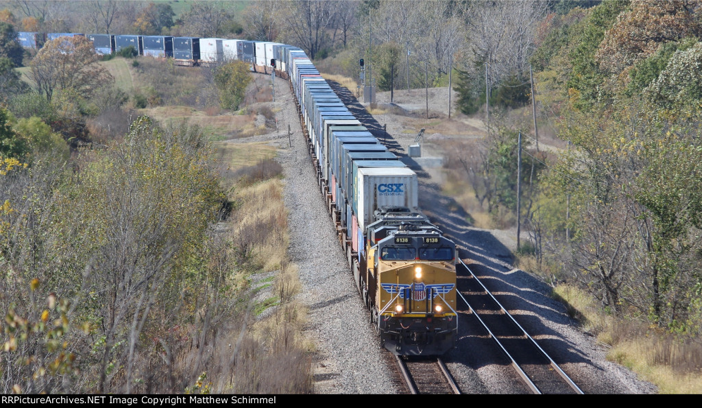 East Bound UP Stacker